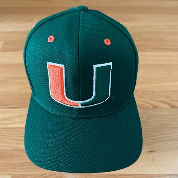 adidas | Accessories | University Of Miami Hurricanes Adidas Trefoil ...